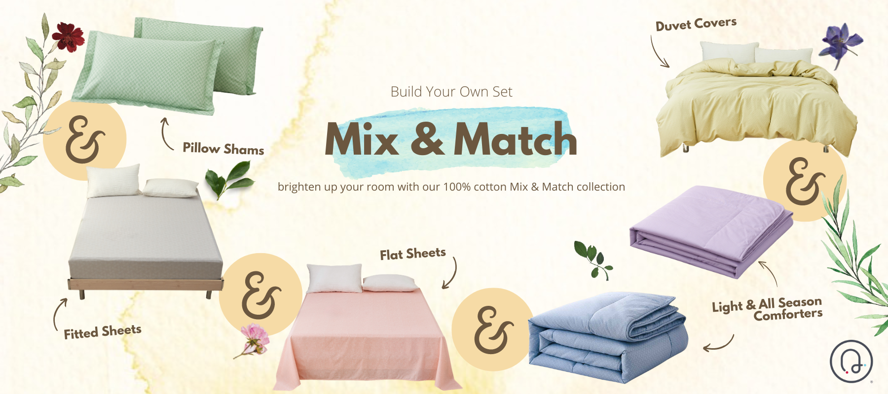 Create your own Mix and Match Collection of Bedding Essentials – Qbedding