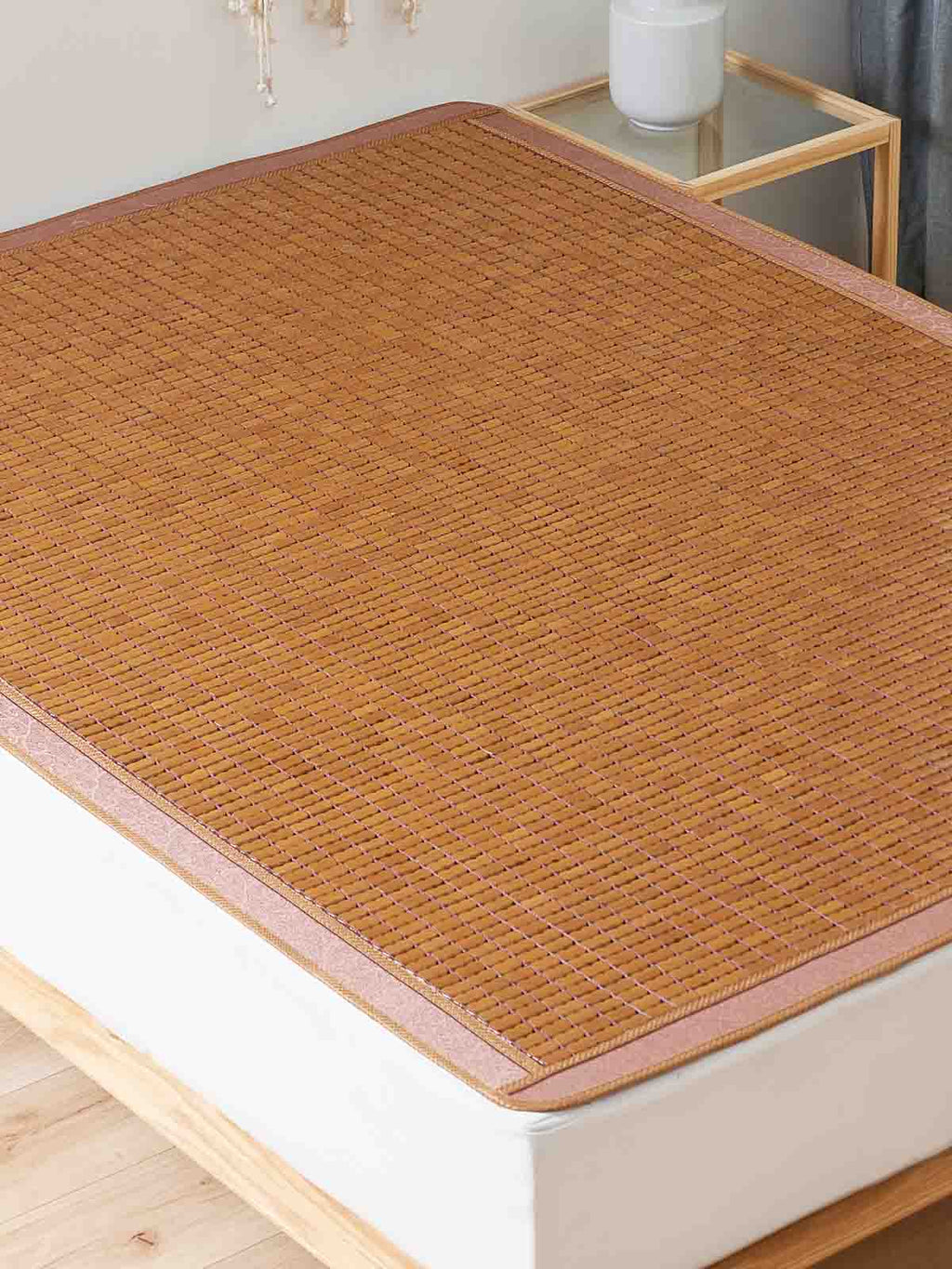 Carbonized Bamboo Mahjong Summer Mattress Topper – Qbedding