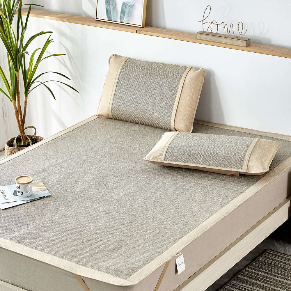 Cool Wave Rattan Summer Mattress Topper Set – Qbedding