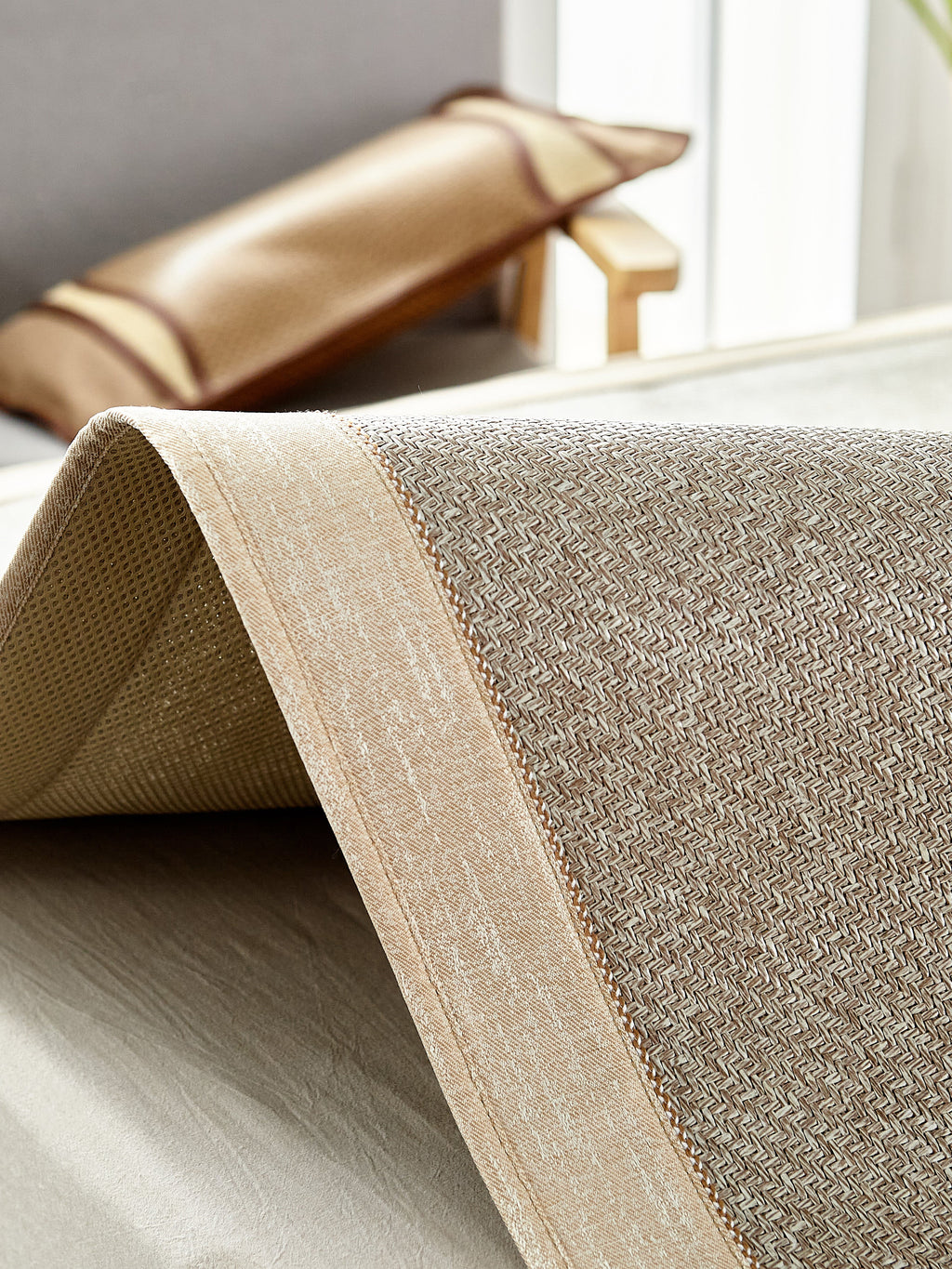 Cool Wave Rattan Summer Mattress Topper Set – Qbedding