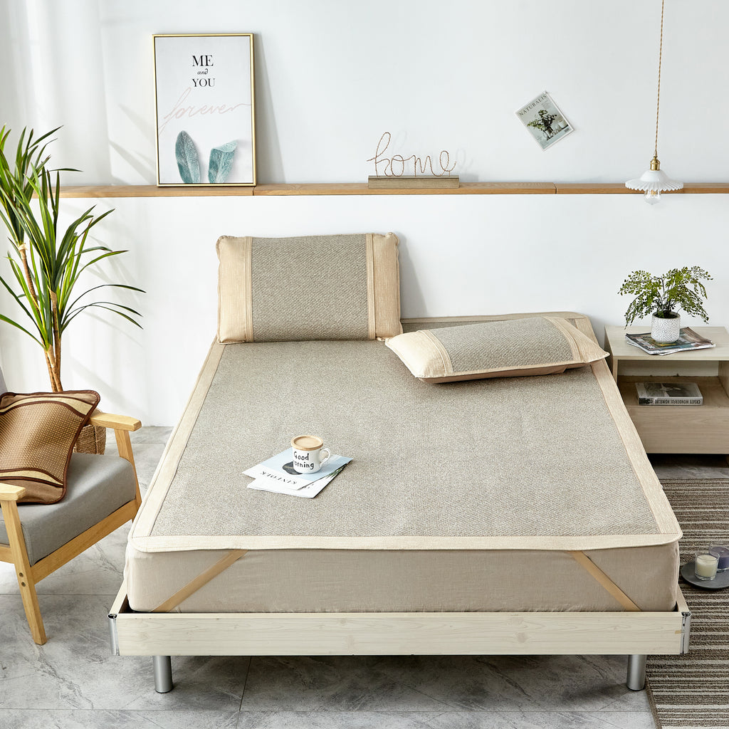 Cool Wave Rattan Summer Mattress Topper Set – Qbedding