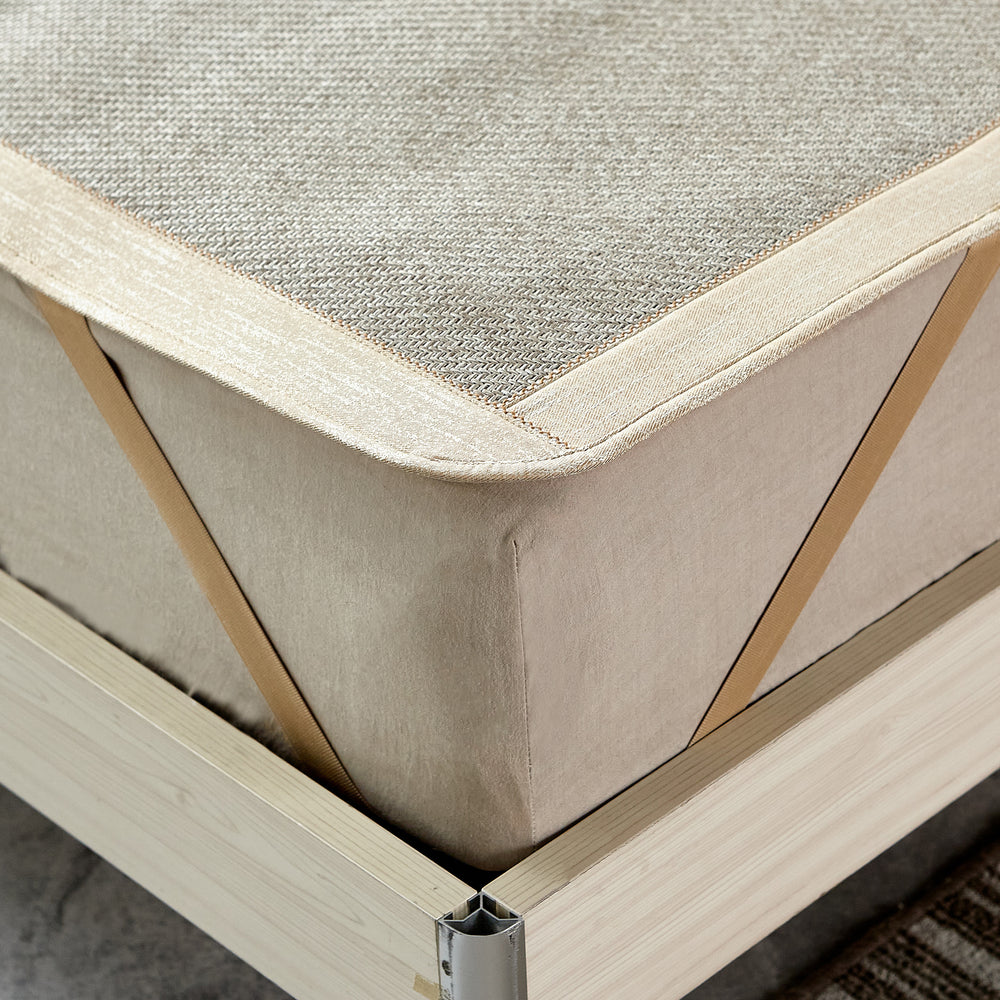 Cool Wave Rattan Summer Mattress Topper Set – Qbedding