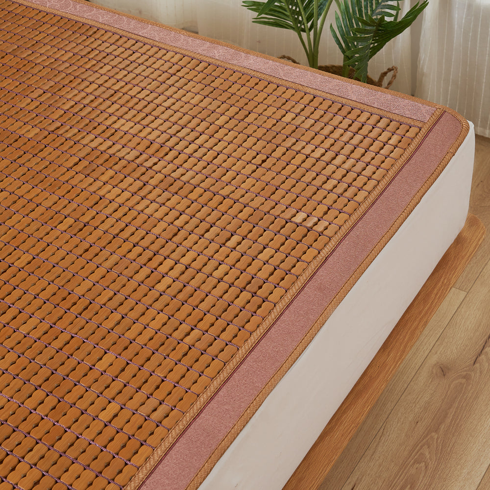 Carbonized Bamboo Mahjong Summer Mattress Topper – Qbedding